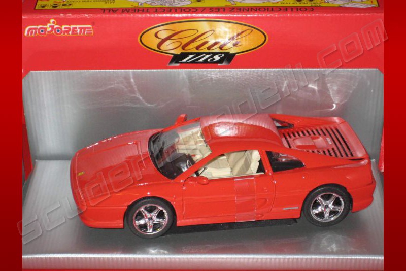 Majorette 1994 Ferrari Ferrari F355 Berlinetta - RED - Red