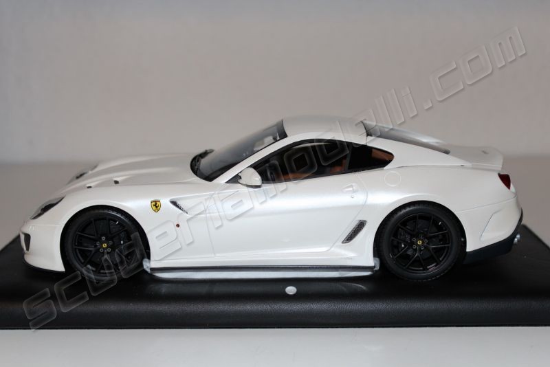 MR Collection 2010 Ferrari Ferrari 599 GTO - WHITE FUJI GLOSS - Fuji White