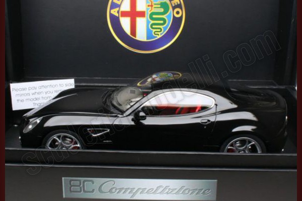 MR Collection 2007 Alfa Romeo Alfa Romeo 8C Competizione Coupé Black