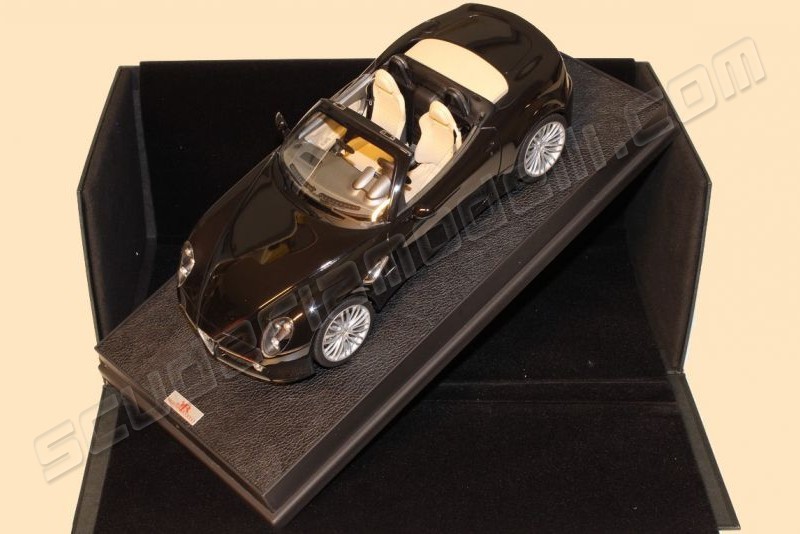 MR Collection 2007 Alfa Romeo Alfa Romeo 8C Spider - BLACK - Black
