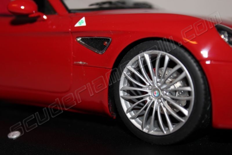MR Collection 2007 Alfa Romeo Alfa Romeo 8C Competizione Coupé - RED ...