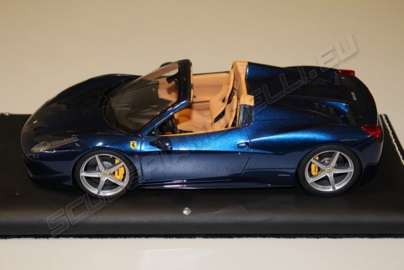 Ferrari 458 Spider Blue