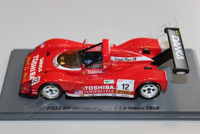 Spark 1998 Ferrari 43 Ferrari F333 SP #12 Red