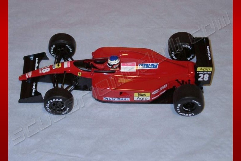 Tamiya 1991 Ferrari 1991 - Ferrari 643 - Jean Alesi #28 - Red
