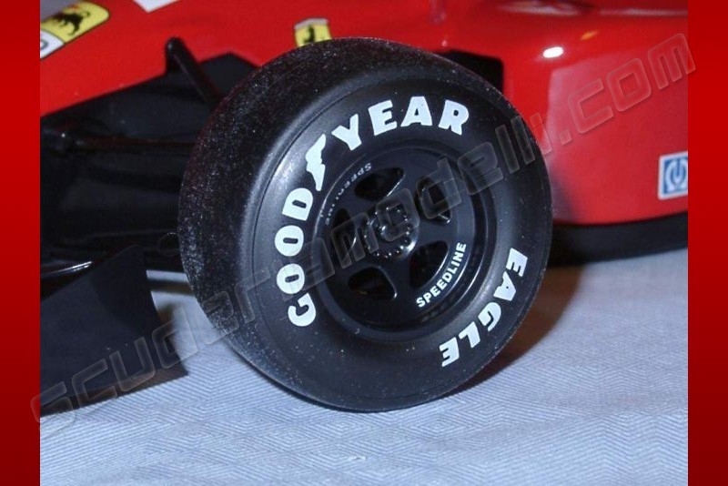 Tamiya 1991 Ferrari 1991 - Ferrari 643 - Jean Alesi #28 - Red