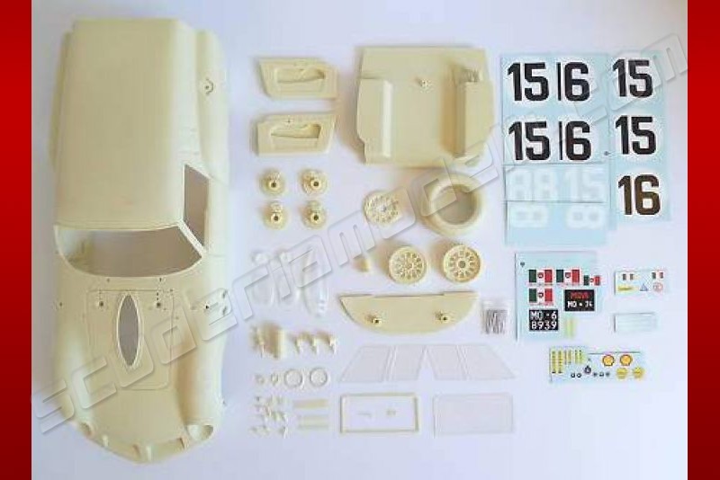 APM 1962 Ferrari 250 GT SWB Breadvan - TRANSKIT - not painted