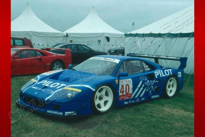 MSM Models 1995 n/a F40 GTE PILOT #40 - TRANSKIT - not painted