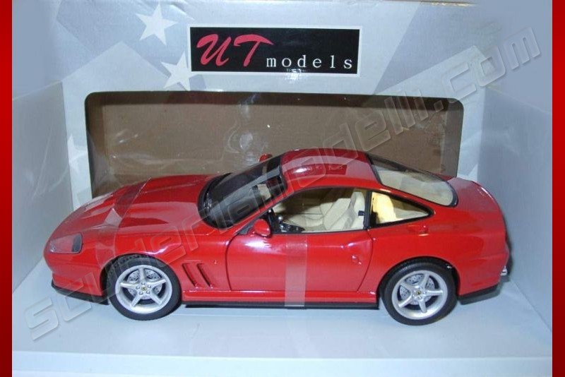 UT Models 1996 Ferrari Ferrari 550 Maranello - RED - Red