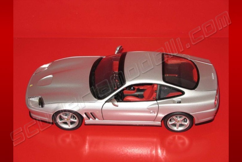 UT Models 1996 Ferrari Ferrari 550 Maranello - SILVER - Silver