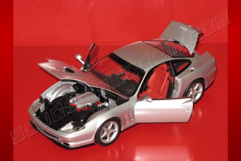 UT Models 1996 Ferrari Ferrari 550 Maranello - SILVER - Silver